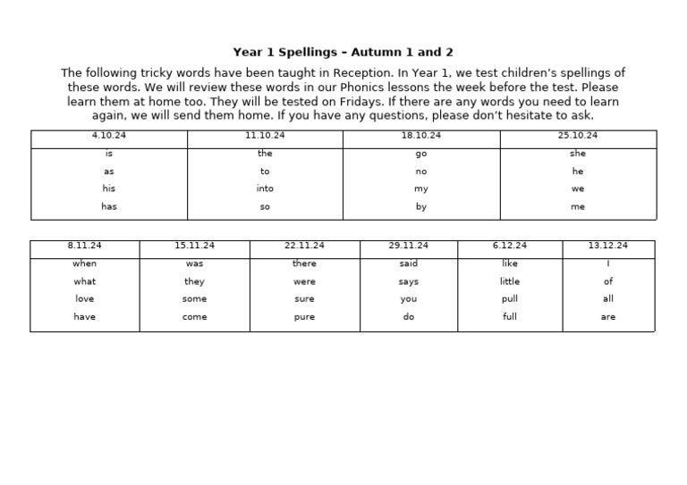 year-1-spellings-autumn-1-and-2-2024.doc | PDF