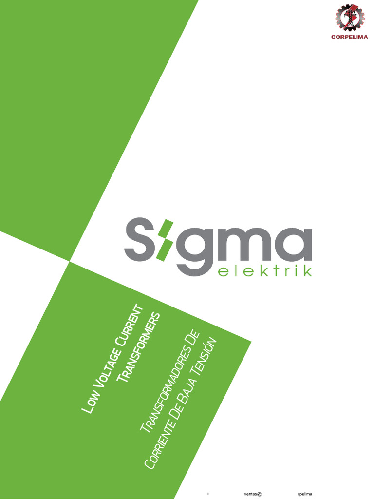 Transformador de Energia Sigma S25B | PDF | Transformador | Metrología