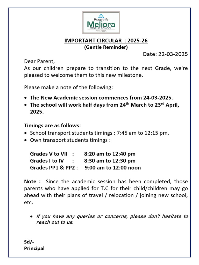 Reopening Circular-1 | PDF