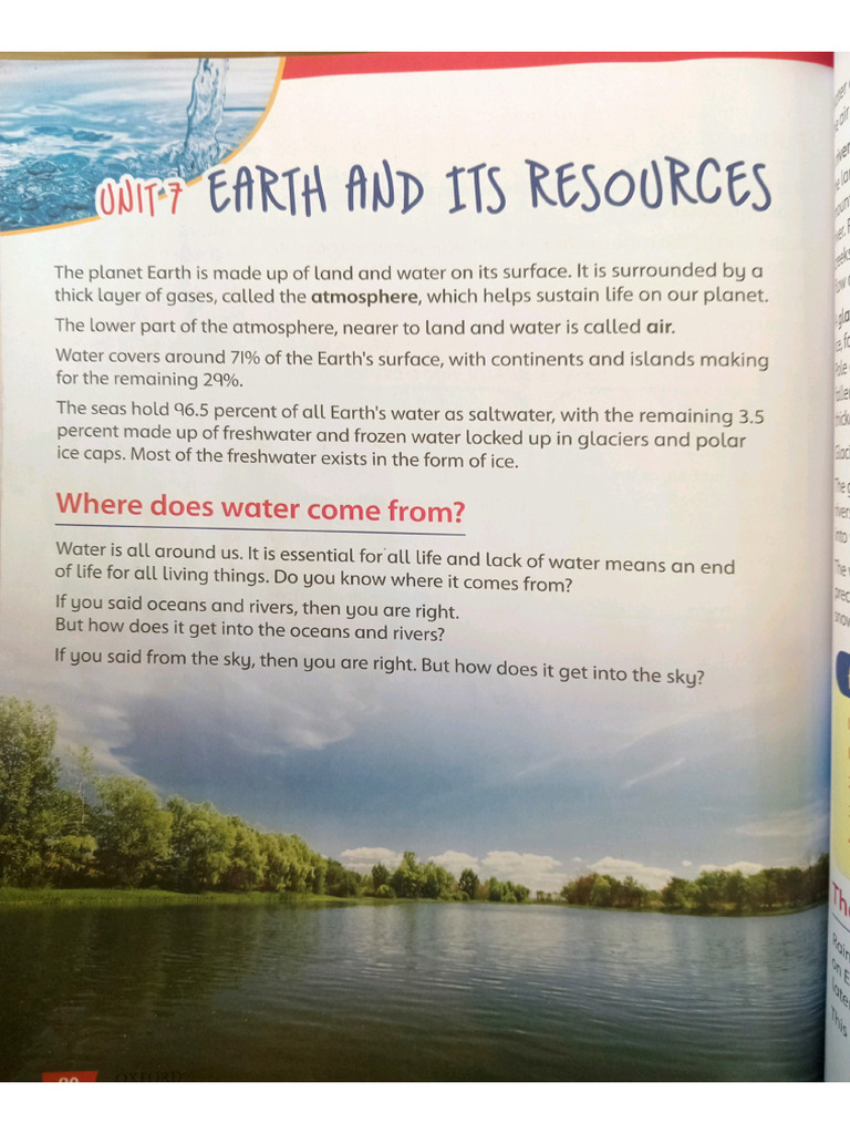 Unit 7 Earth and Its Resources | PDF