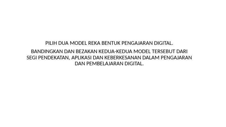 Reka Bentuk Digital-Model | PDF