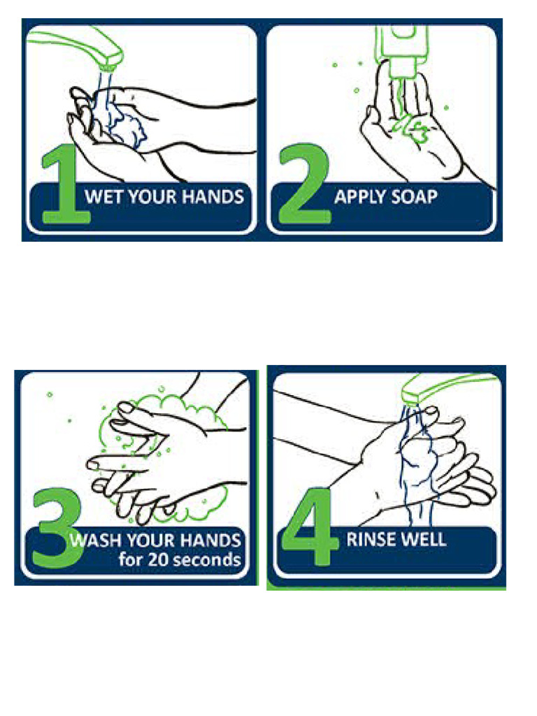 Signages Handwashing | PDF