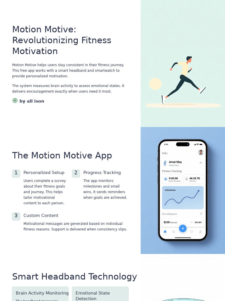 Motion Motive Revolutionizing Fitness Motivation | PDF | Physical Fitness | Motivation