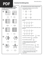 Soal Ulangan Matematika Desimal, Persen, Pecahan | PDF