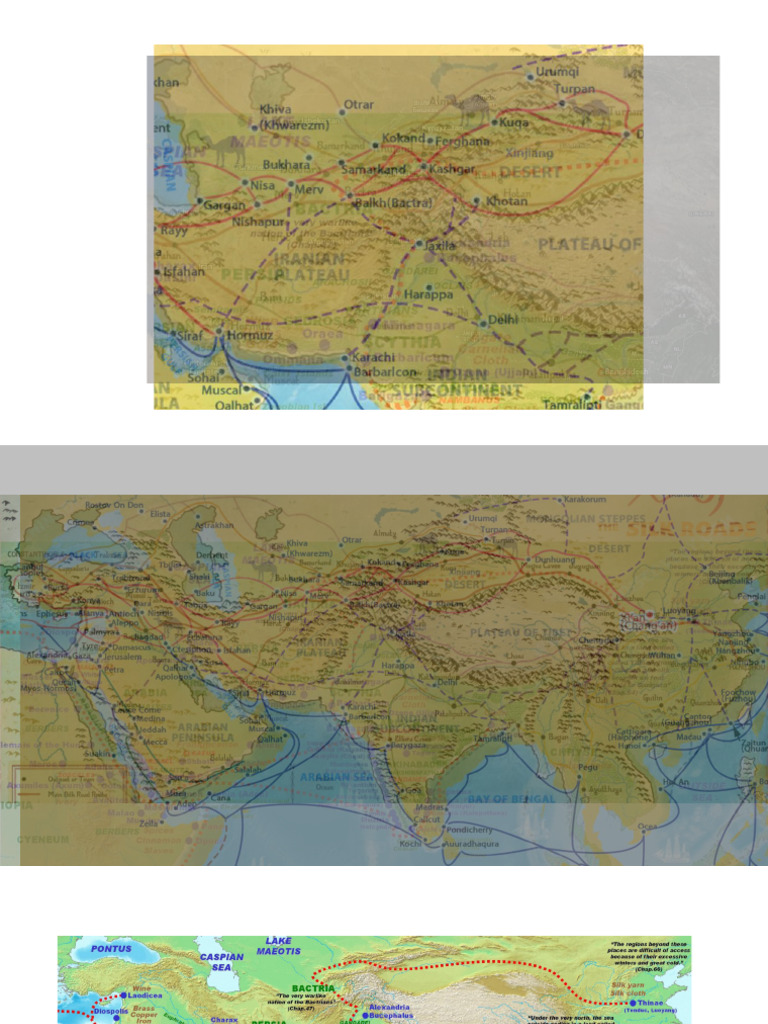Silk Road Maps | PDF