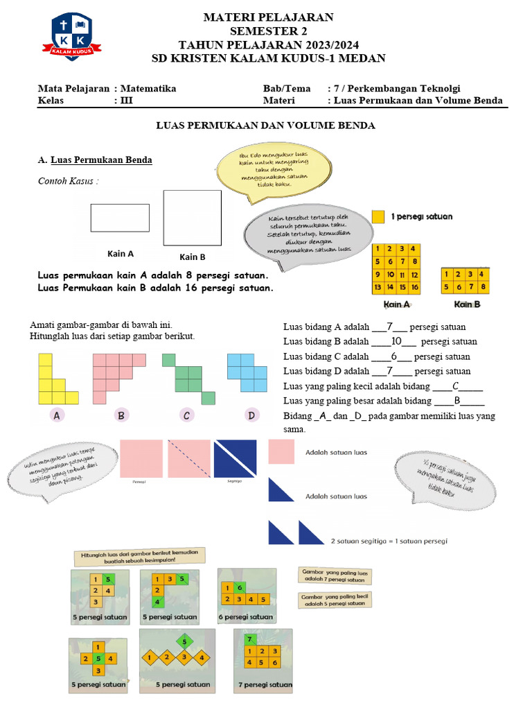 Materi Subtema 1 Tema 7 (1) | PDF