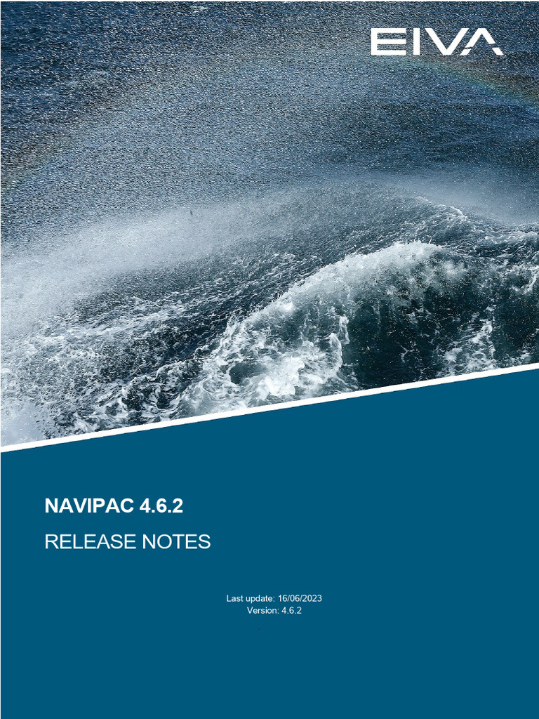 NaviPac462_ReleaseNotes | PDF | 3 D Computer Graphics | Navigation