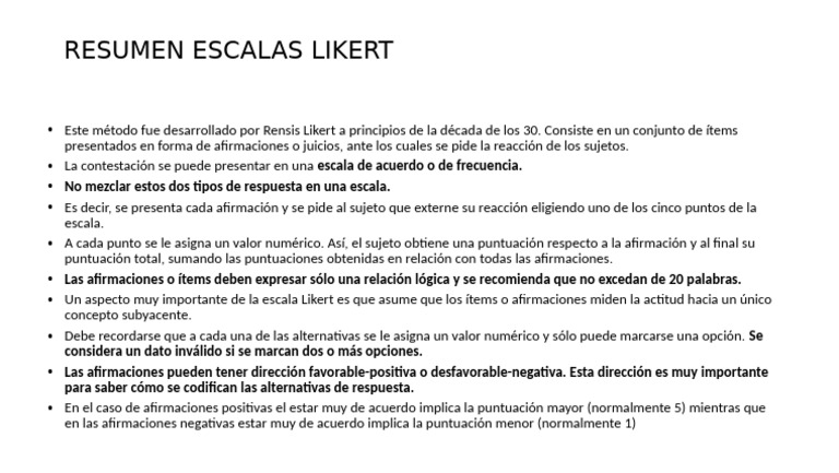 CHECK LIST ESCALAS | PDF