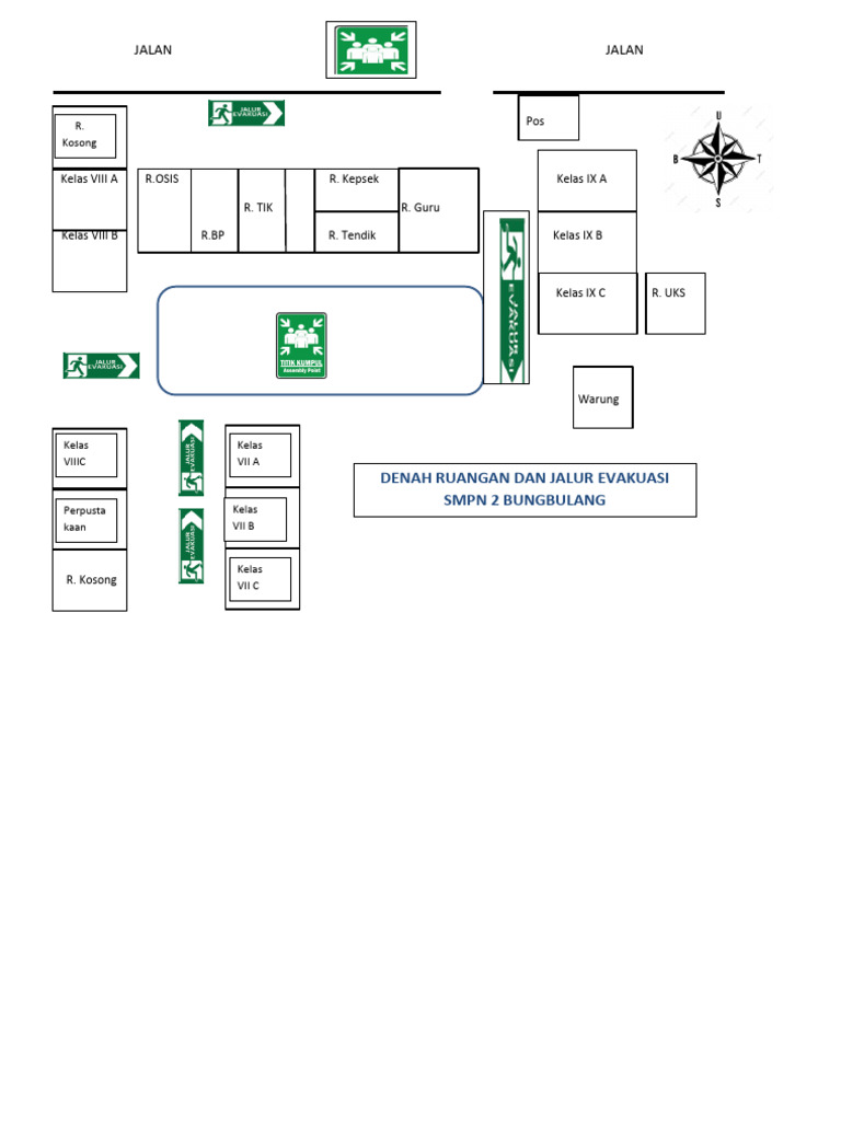 Jalur Evakuasi | PDF