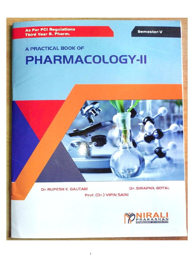 Practical TextBook Pharmacology 2 | PDF