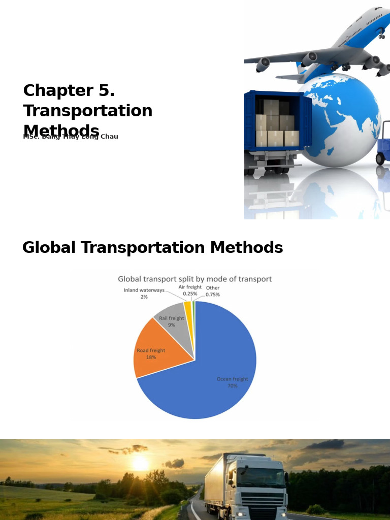 Chapter 5. Transportation Methods | PDF | Transport | Cargo