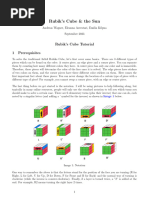3x3 Rubik's Cube Printable Guide | PDF