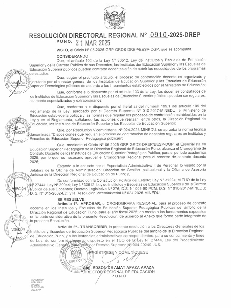 RDR N 0910-2025-Drep | PDF