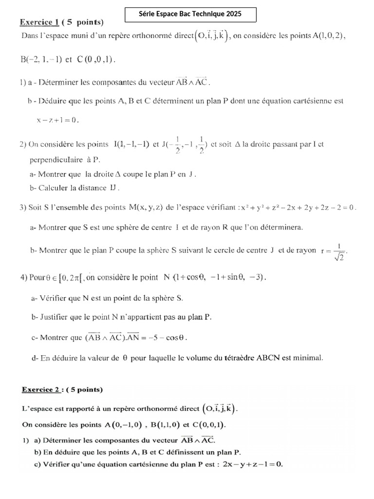 Espace Bac | PDF