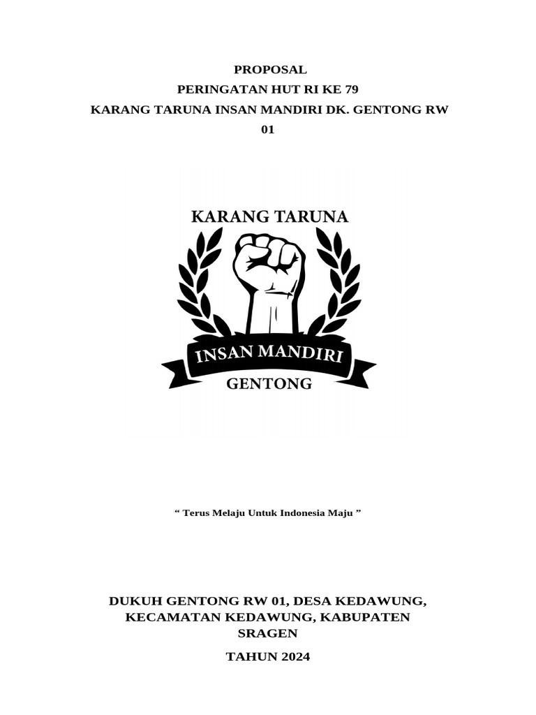 Proposal 17an Insan Mandiri | PDF
