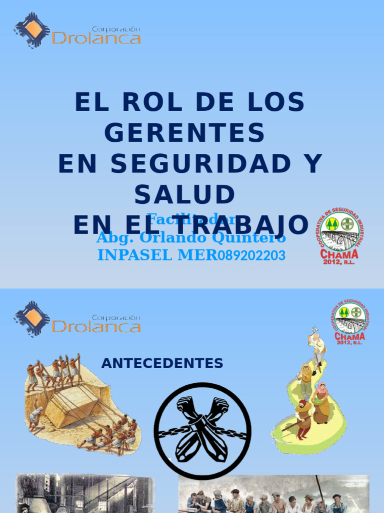 El Rol de Los Gerentes en SST (Corregido Final) | PDF