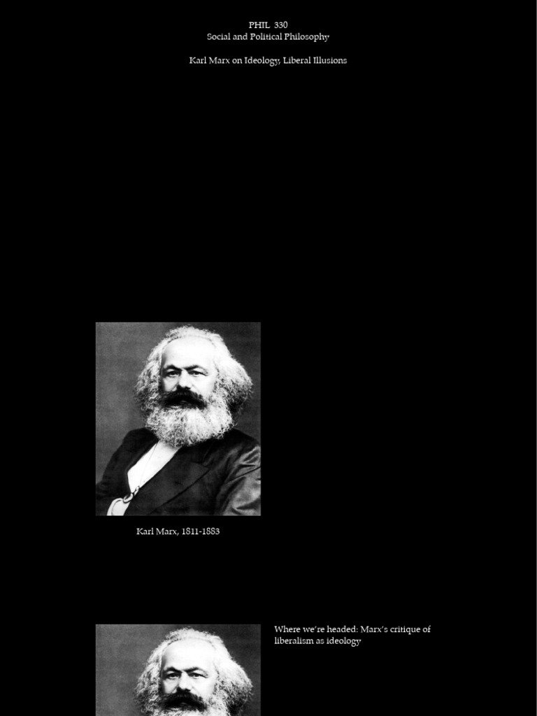 Marx's Critique of Liberal Ideology | PDF | Karl Marx | Ideologies