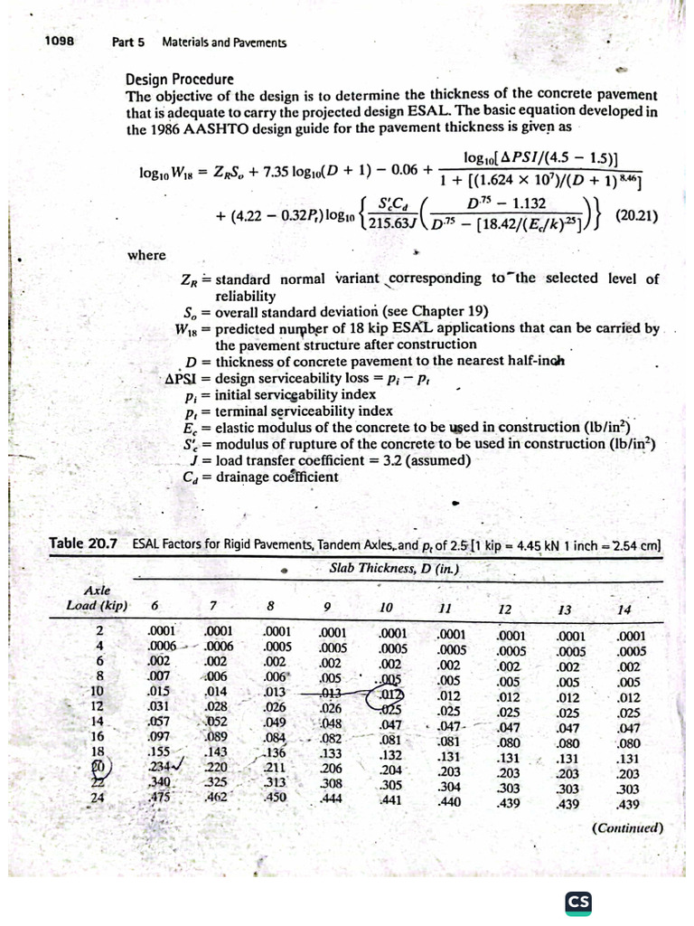 highway tables | PDF
