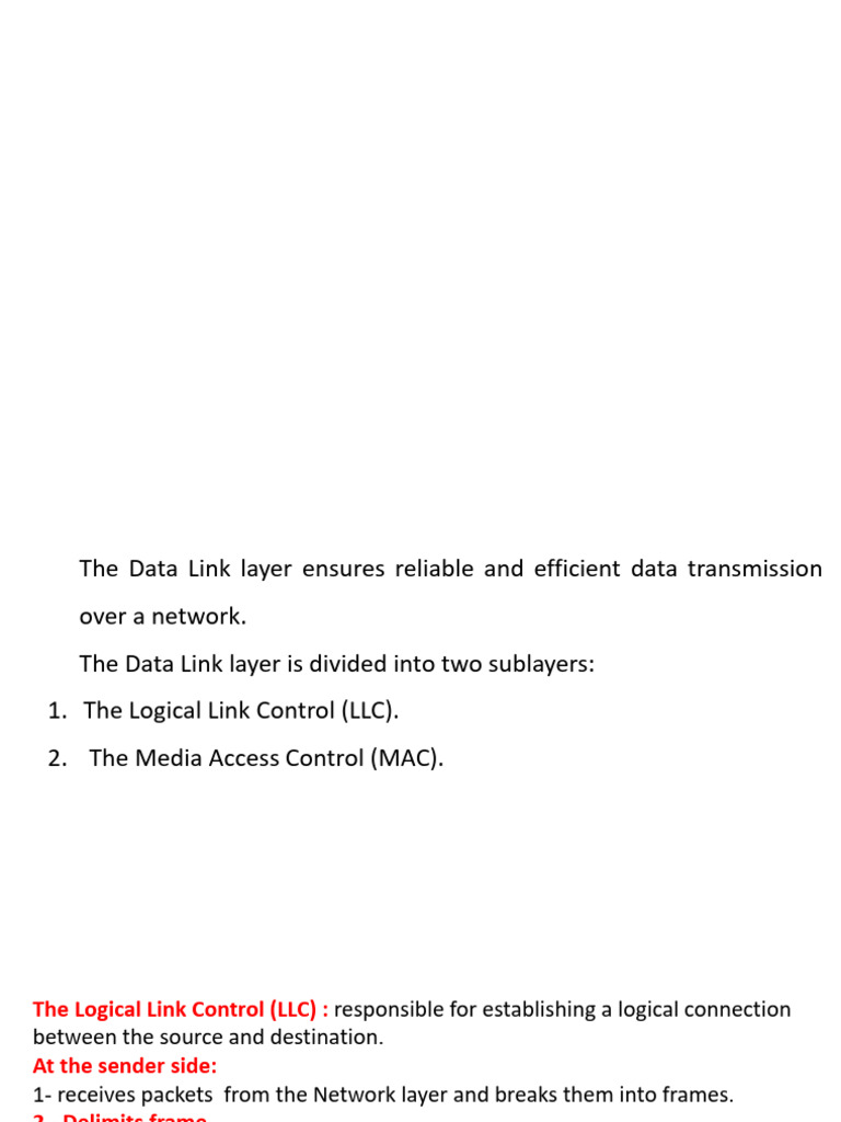 Chapter4 250413 125011 | PDF | Error Detection And Correction | Telecommunications Standards