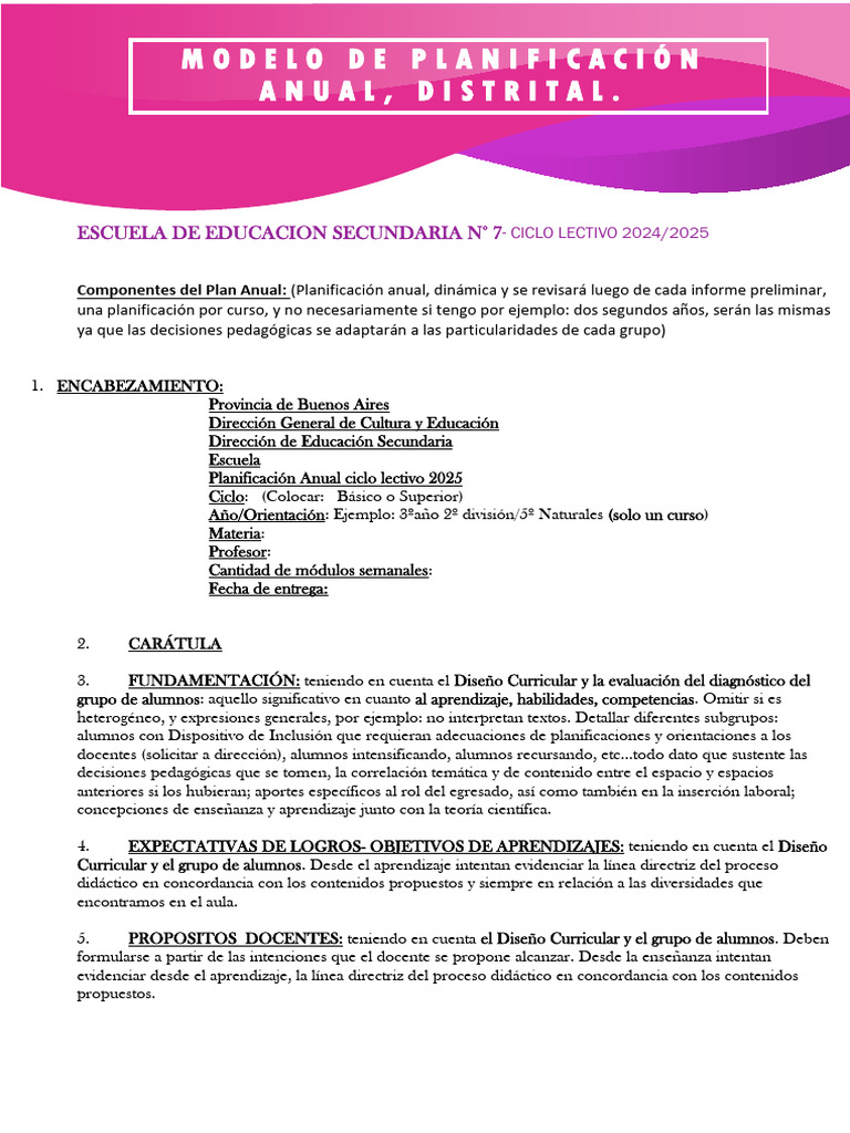 Modelo de Planificacion Distrital | PDF | Plan de estudios | Enseñando