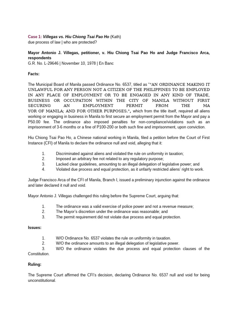 Bill of Rights (Case Digests | PDF | Subpoena Duces Tecum | Bail