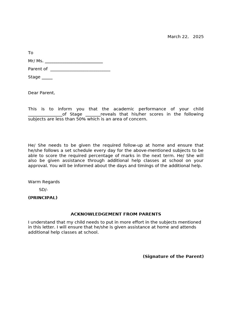Letter For Academics | PDF