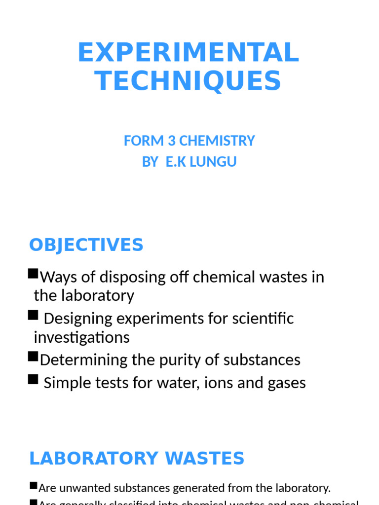 EXPERIMENTAL TE-WPS Office | PDF | Chemical Substances | Waste