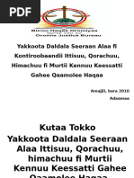 Moggaasa Maqaa Oromoo | PDF