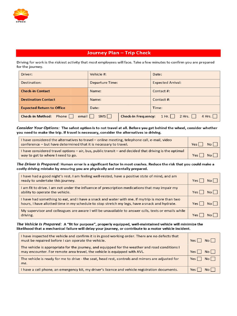 Travel Authorization Form | PDF