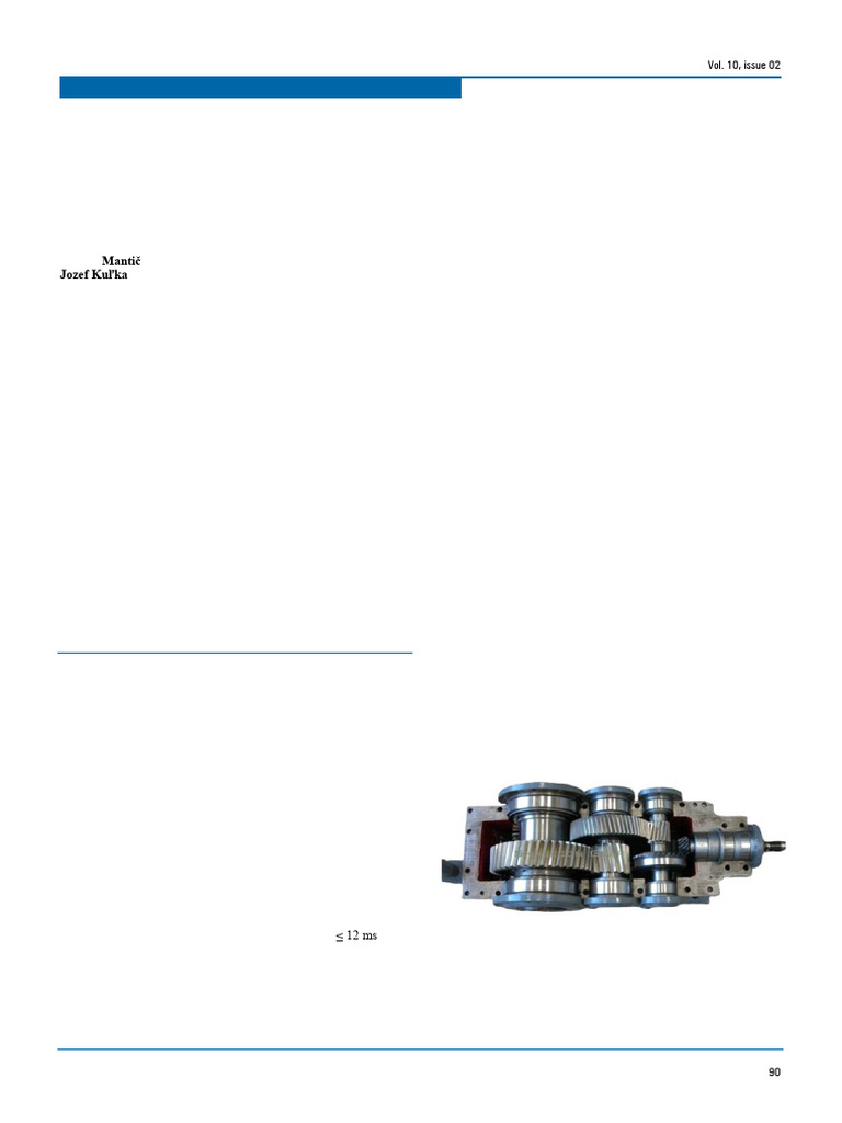 Design of Gearbox Lubrication System | PDF | Gear | Pump