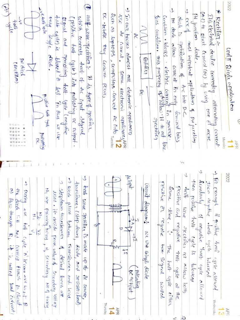 EDC Unit2 Notes | PDF