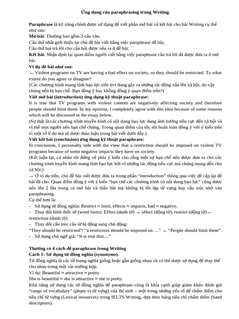 Writing Practice 2024 | PDF
