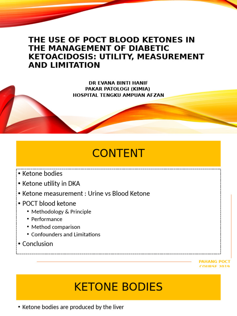 The Use of POCT Blood Ketones | PDF | Medical Specialties | Clinical Medicine