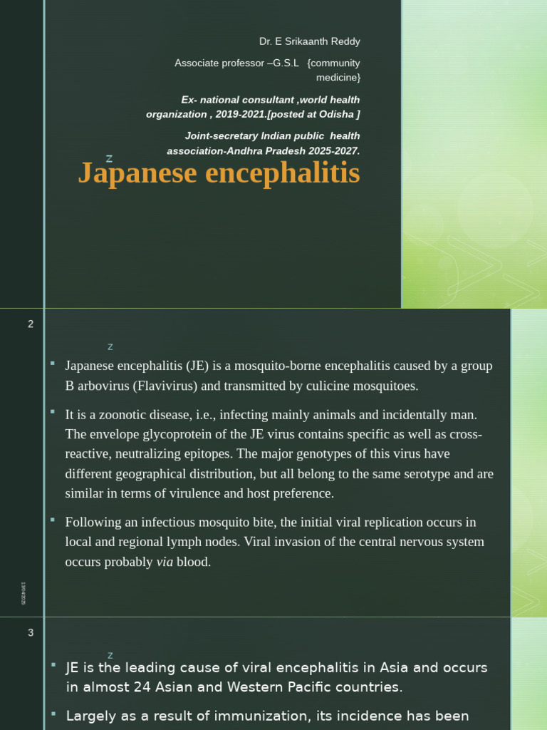 Japanese Encephalitis | PDF | Vaccines | Virus