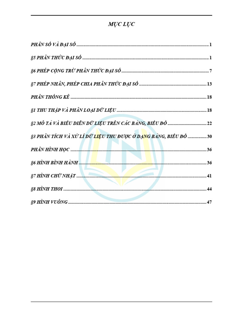 TNV.TOÁN.8.HKI.TAP2 | PDF