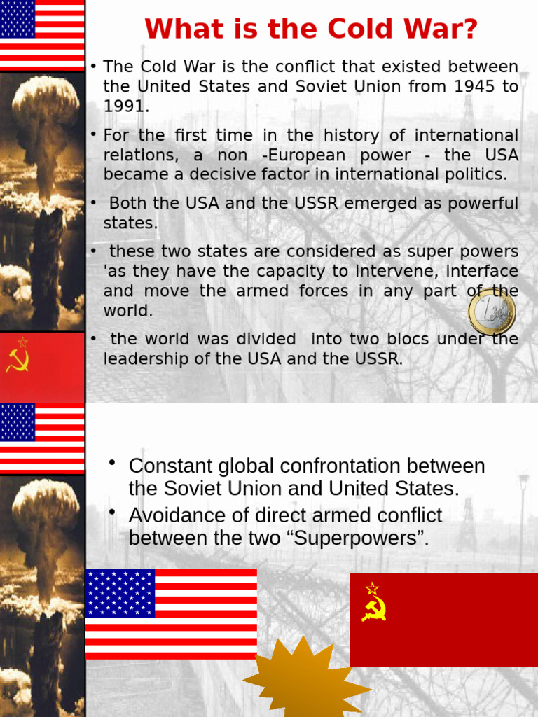 Cold War | PDF | Cold War | Marshall Plan