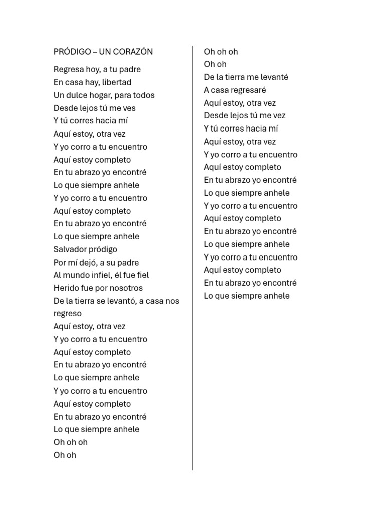 LETRA ADOLESCENTES (05-04-2025) | PDF