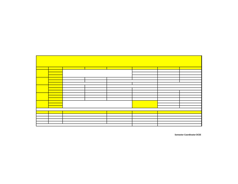 8th Sem Time Table Spring-2025 - v7 | PDF