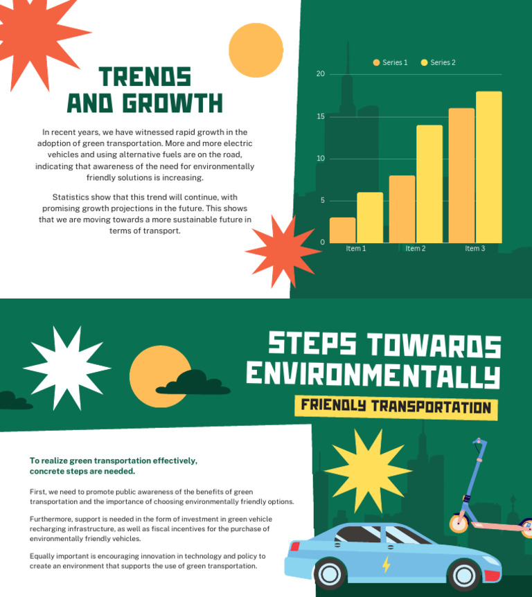 Green Transportation Trends and Solutions | PDF