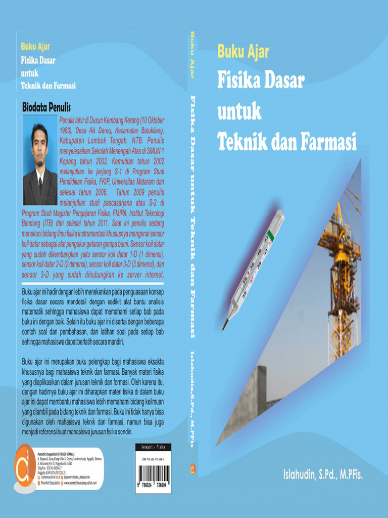 Buku Ajar Fisika Dasar Untuk Teknik Dan Farmasi 2022 | PDF