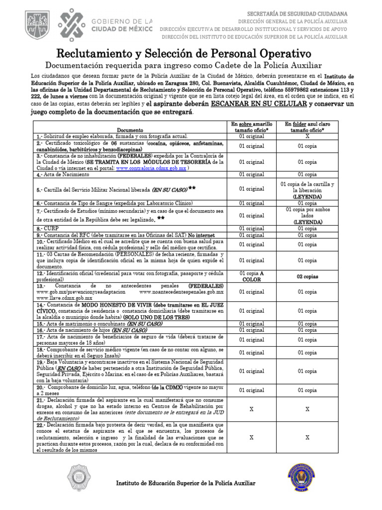 Listado para Documentacion 2024 | PDF | Certificado de nacimiento