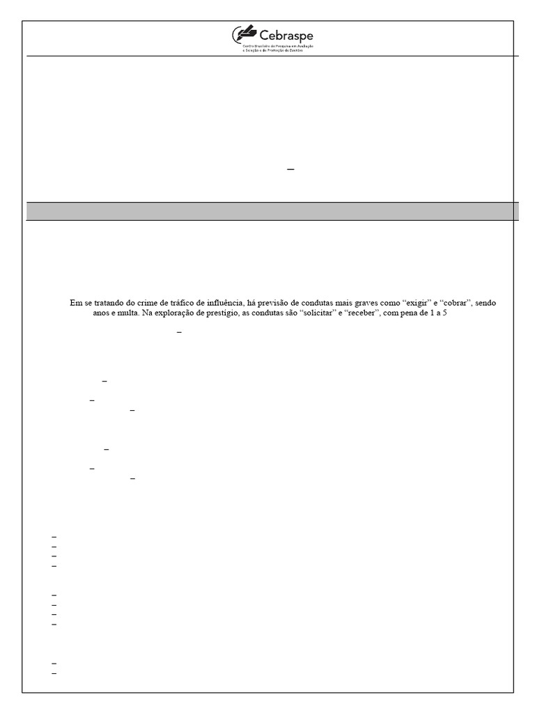 Gabarito Prova Discursiva PCAL | PDF | Crimes | Crime e Violência