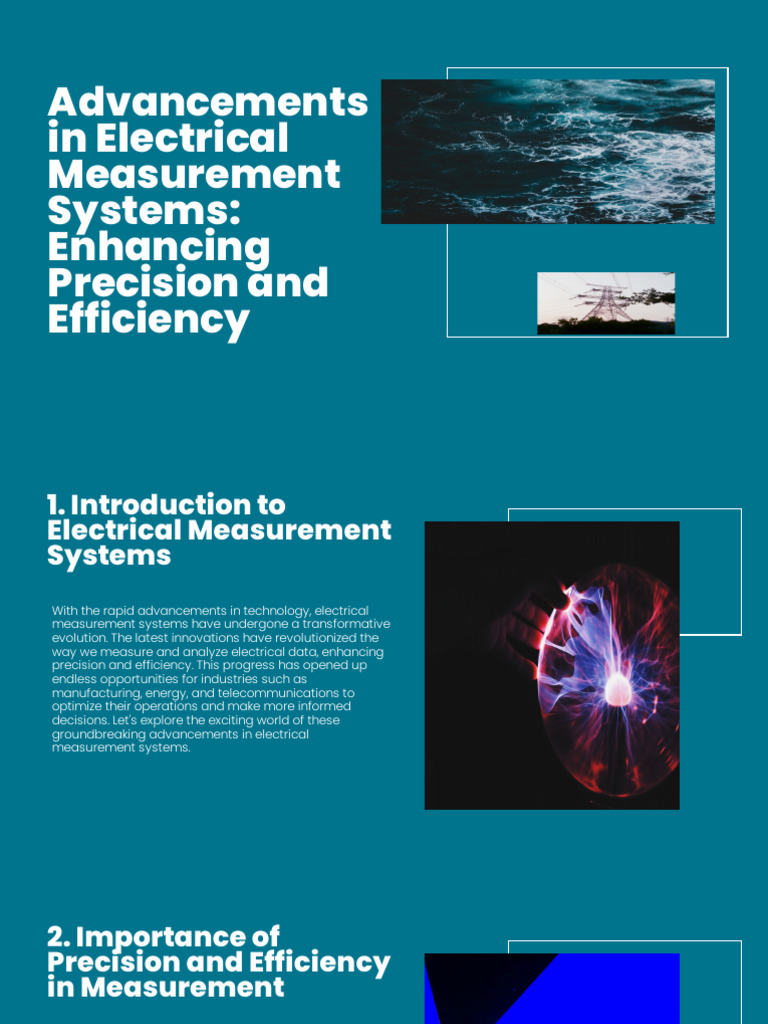 Advancements in Electrical Measurement Systems Enhancing Precision and ...