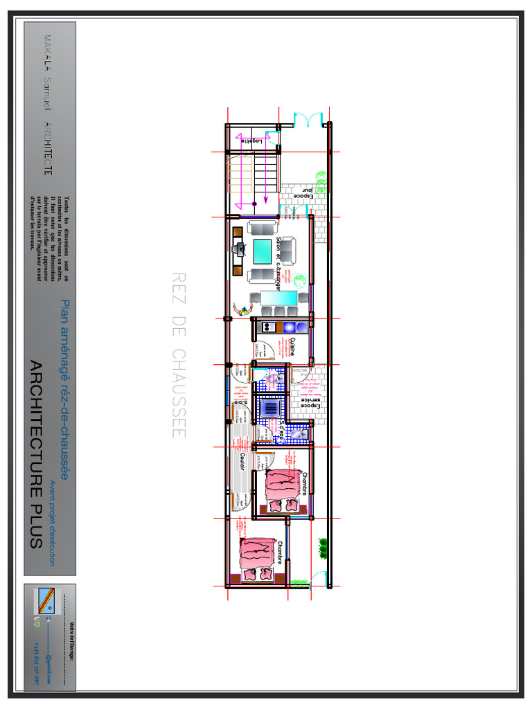 Plan Amenage RDC | PDF