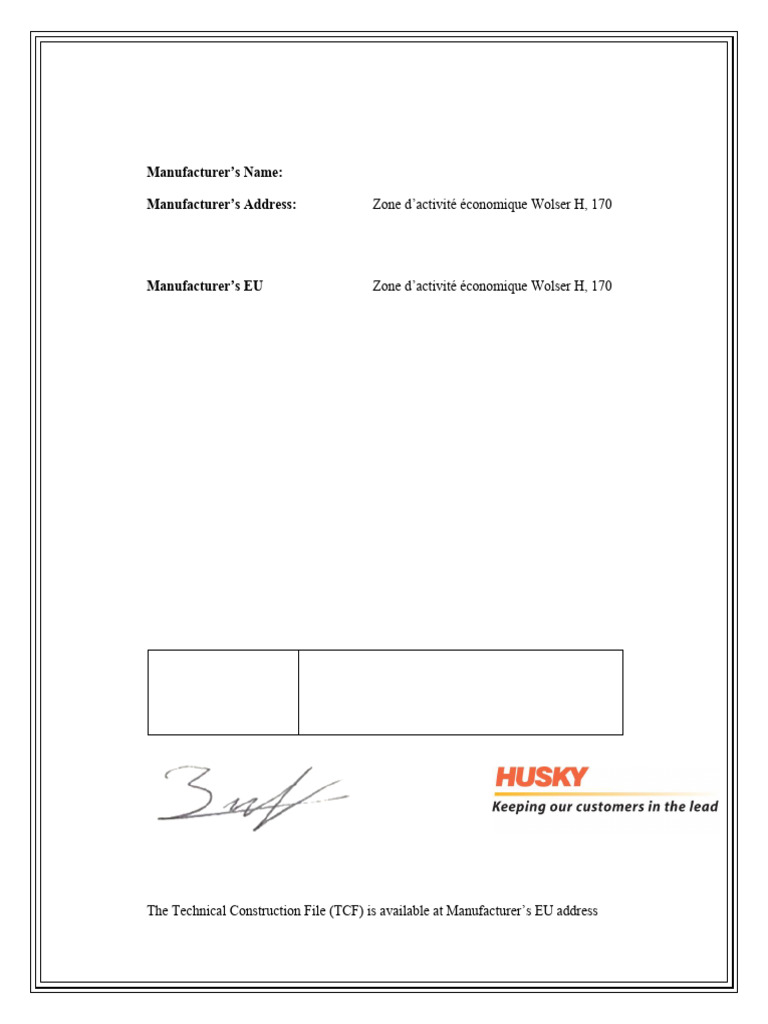 Declaration of Incorporation | PDF