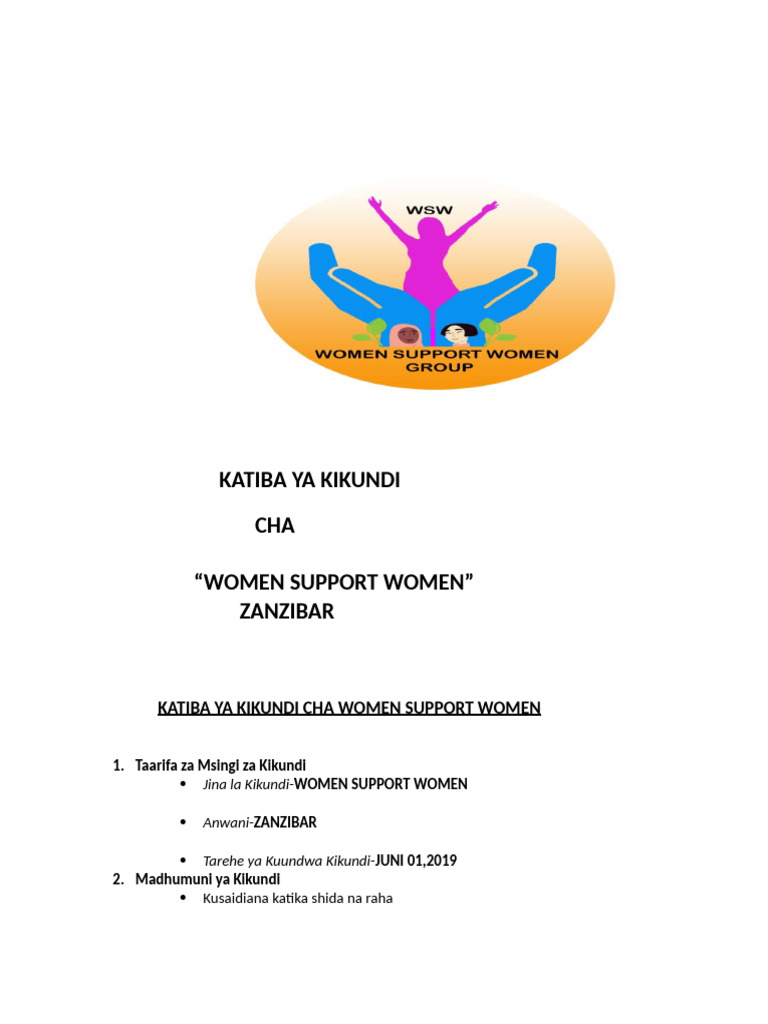 WSW Katiba 2025 | PDF