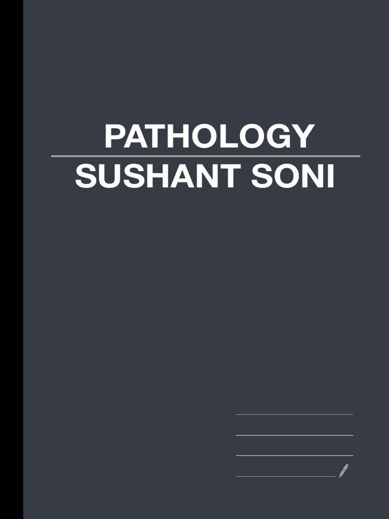 Pathology Sushant Soni | PDF | Diseases And Disorders | Kidney