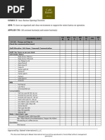 Bar Check List | PDF