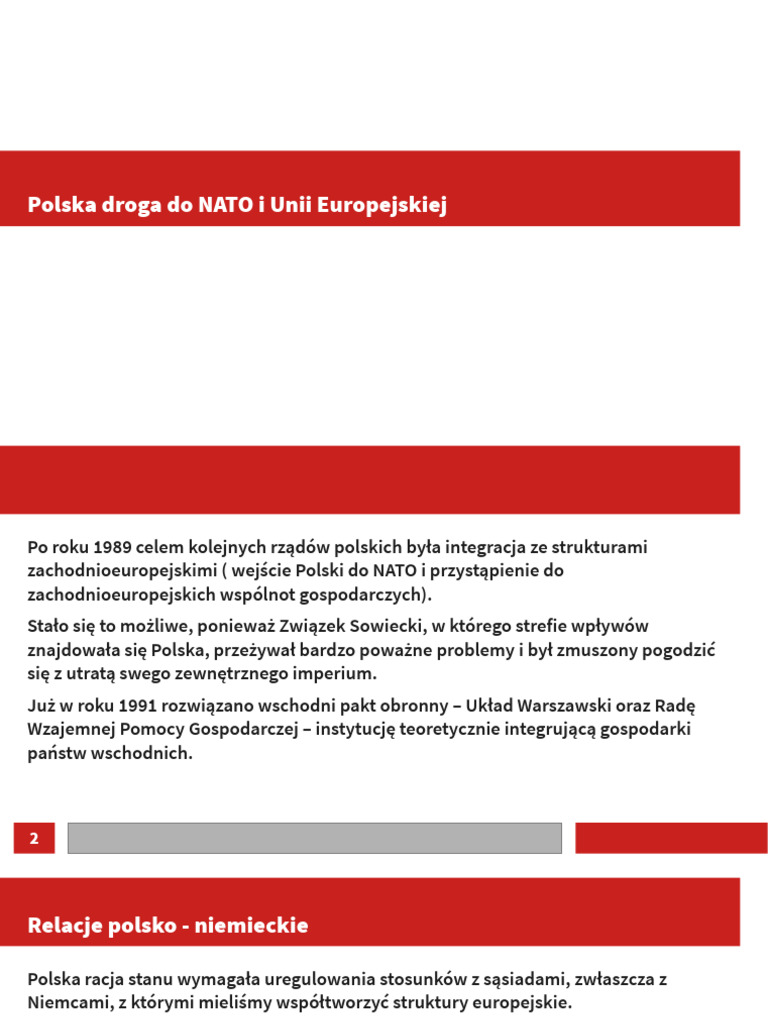 Polska droga do NATO 2 | PDF