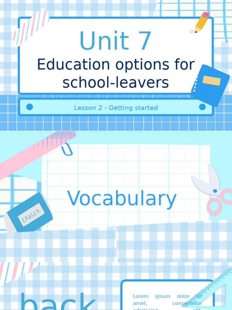 Unit 7 Lesson1 - Getting Started | PDF
